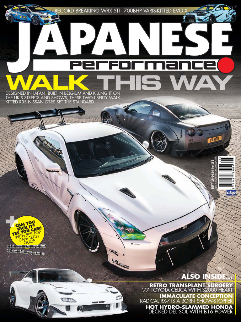 2016-09 - Japanese Performance | PDF | Motor Vehicle Manufacturers Of ...