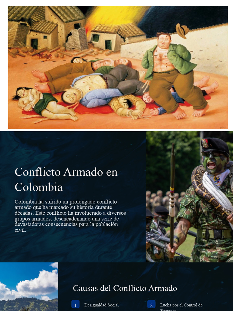 Conflicto Armado en Colombia | PDF | Gobierno | Ciencias Políticas