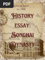 The Songhai Empire Under Sonni Ali | PDF | Abrahamic Religions