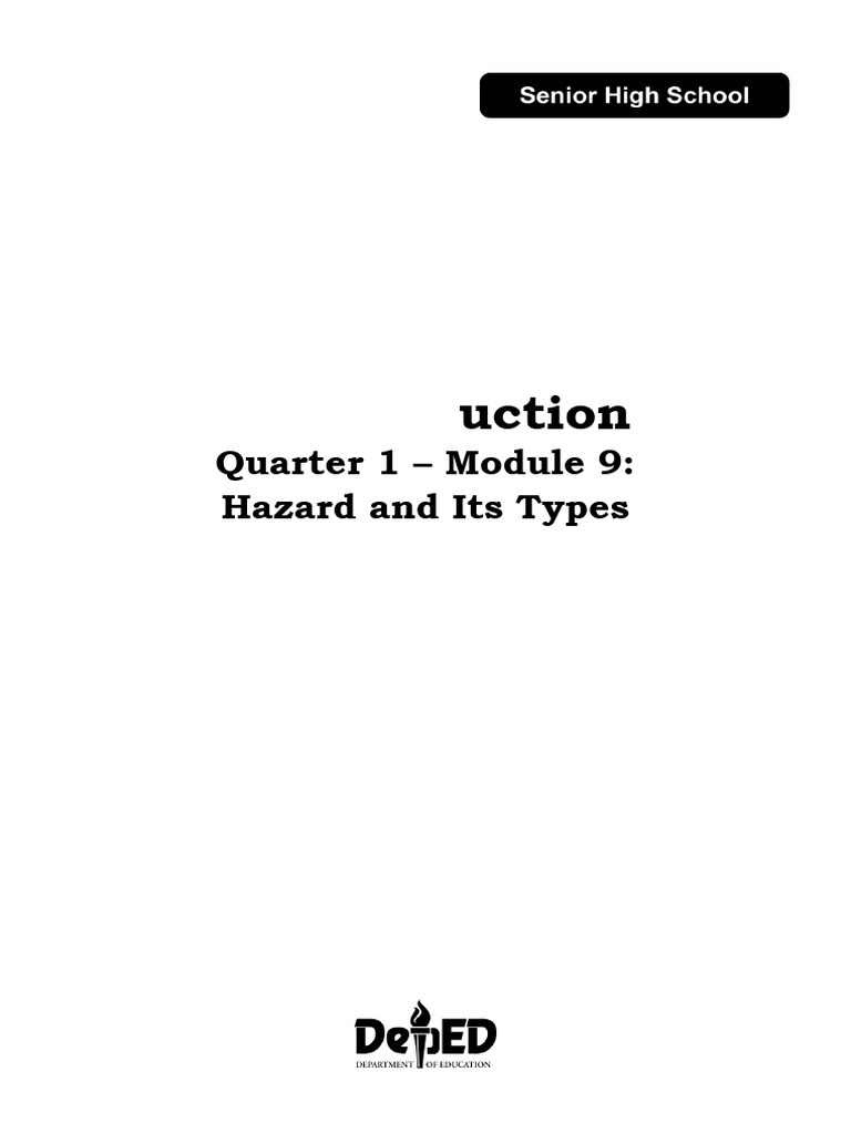 DRRR - QTR 1 Module 9, 10, 11 | PDF | Hazards | Earthquakes