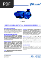 CATALOGO LINEA-1 ElectrobombaSerieBC - Hidrostal | PDF | Máquinas | Materiales