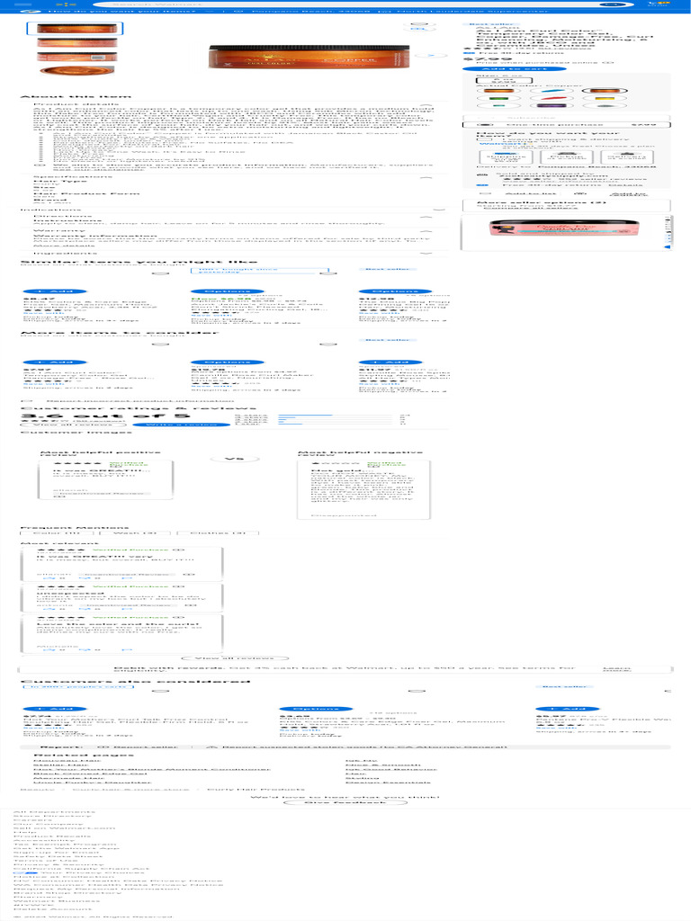 As I Am Curl Color™ Temporary Color Gel, Copper, Damage-Free, Curl ...