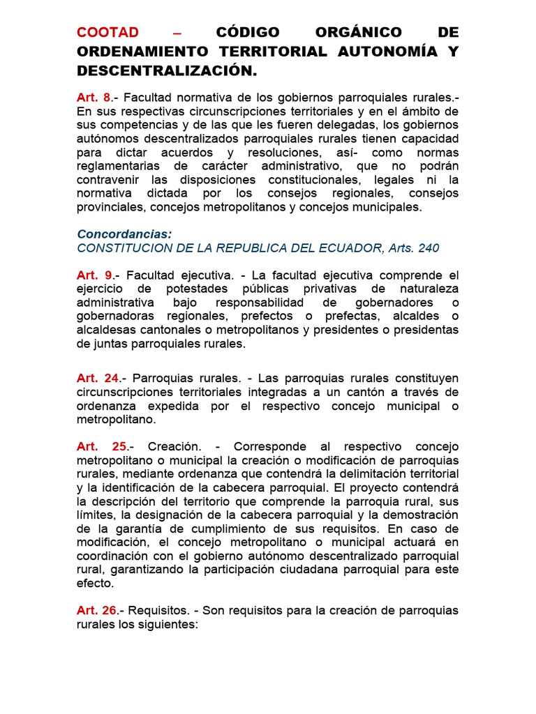 Cootad - Art Vocales Del Gad's | PDF | Presupuesto | Gobernancia