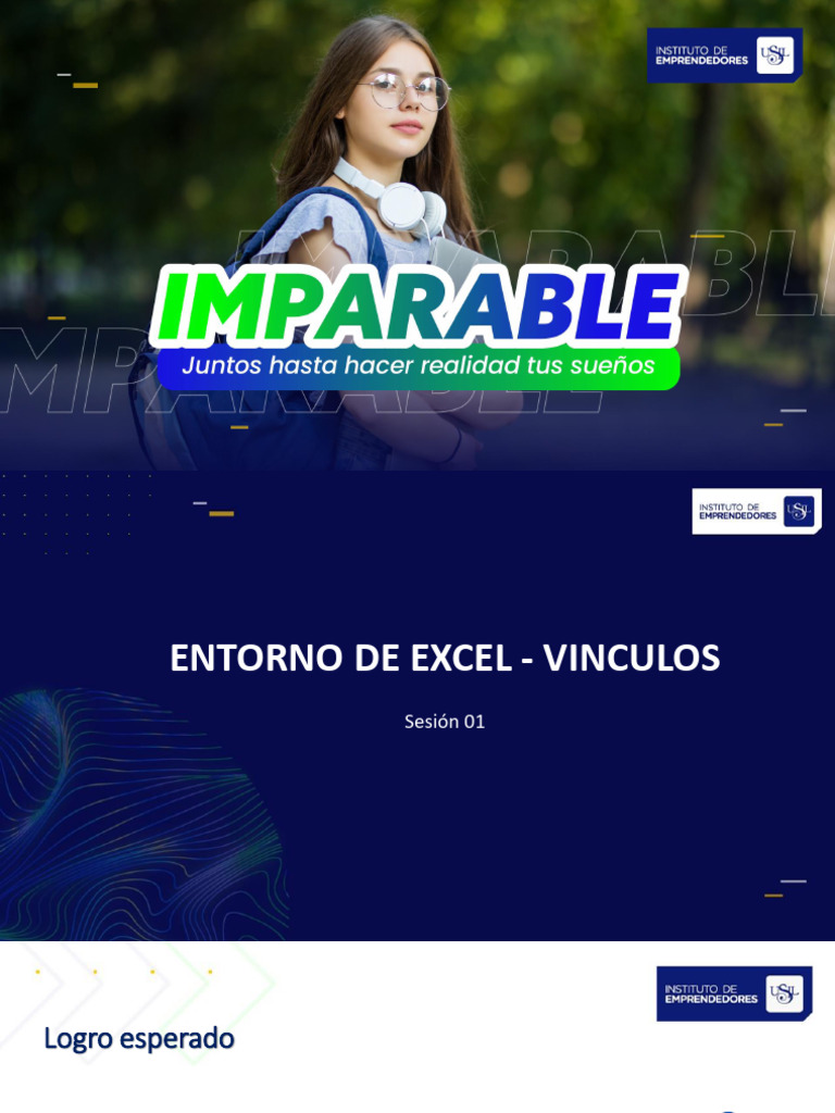 Sesion 01 - Entorno de Excel - Vinculos | PDF | Microsoft Excel | Análisis de los datos