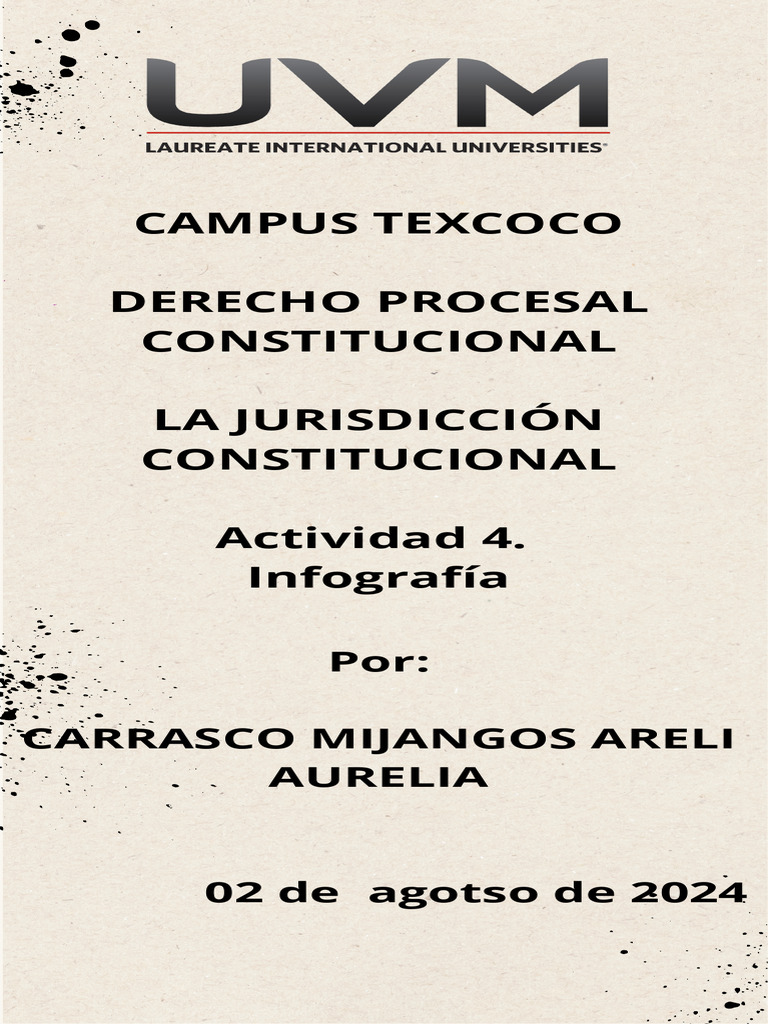 A4 Cmaa-Dpc | PDF | Constitución | Jurisdicción