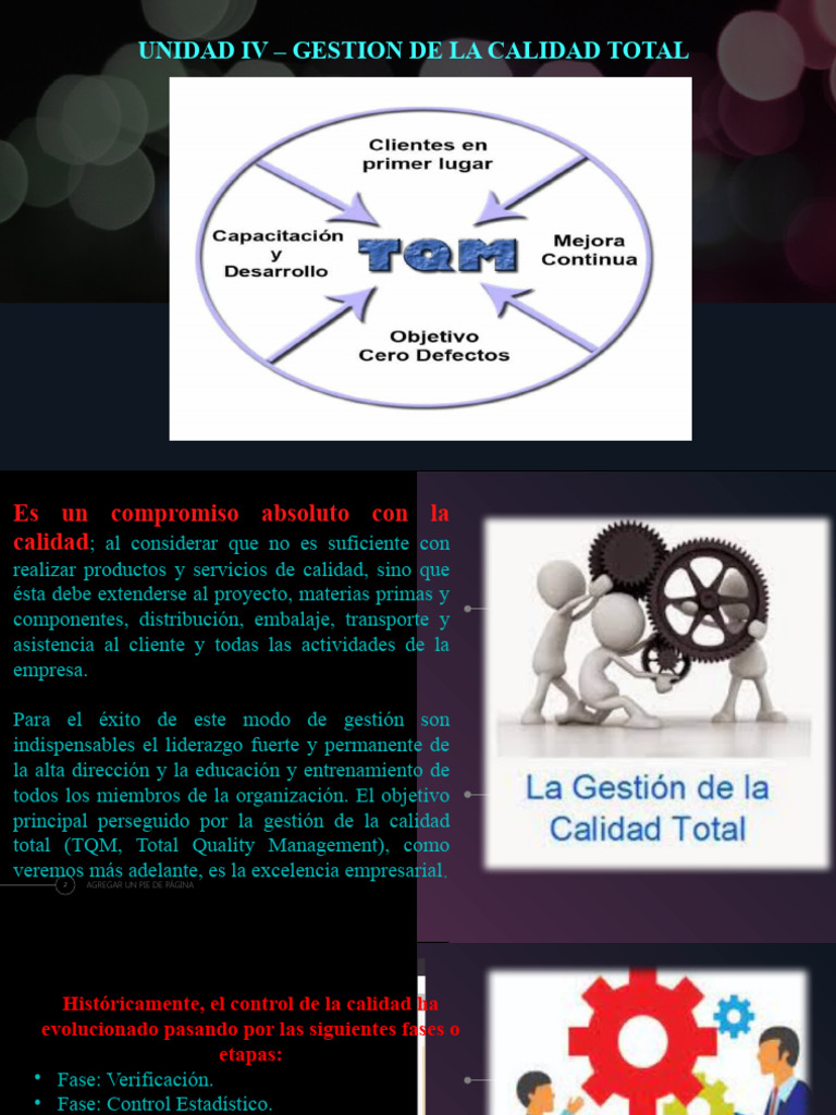 QUE ES CALIDAD TOTAL | PDF | Calidad (comercial) | Business