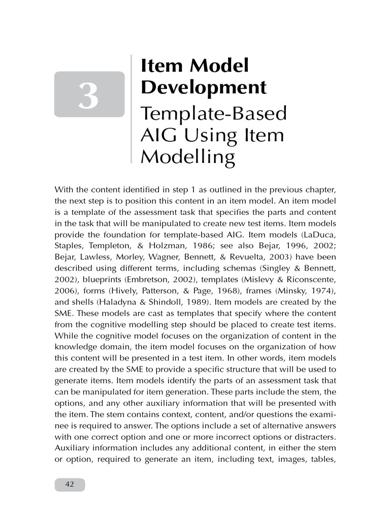 Template-Based Item Models in AIG | PDF | Syntax | Phrase