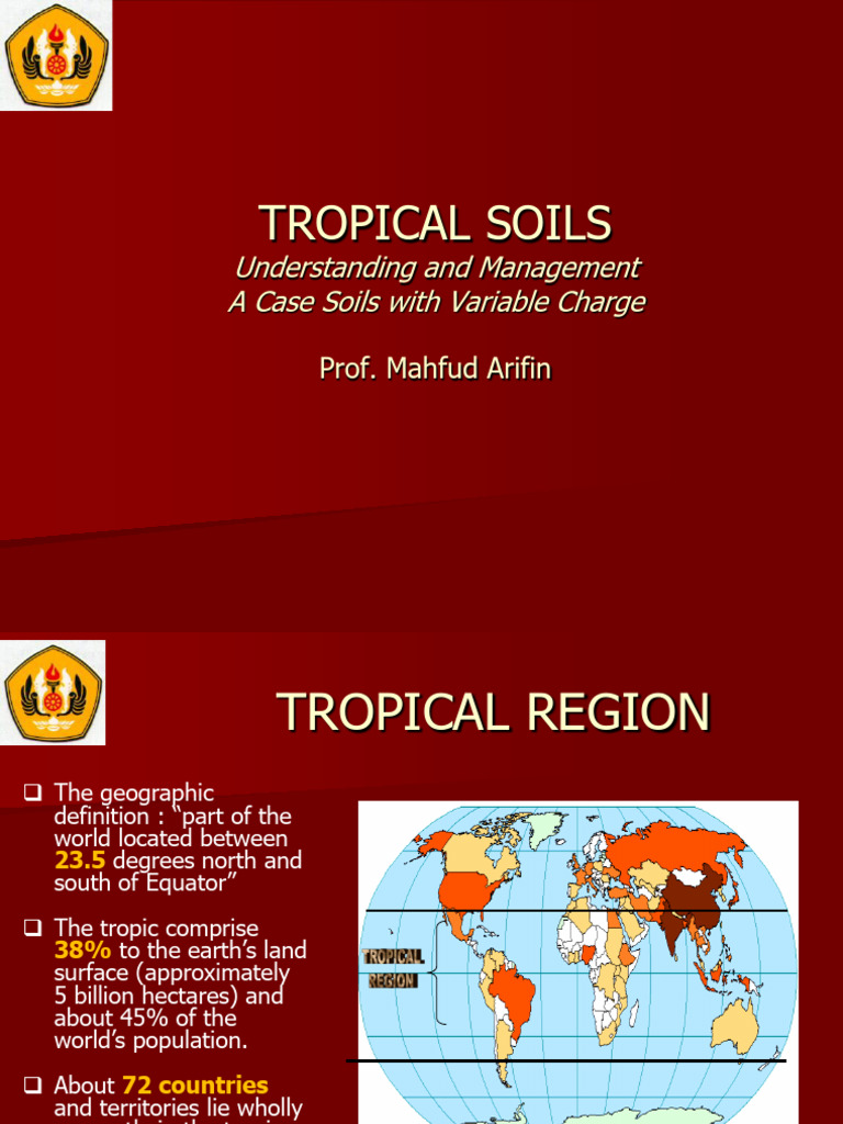 Tropical Soils-Var Charge | PDF | Soil | Tropics