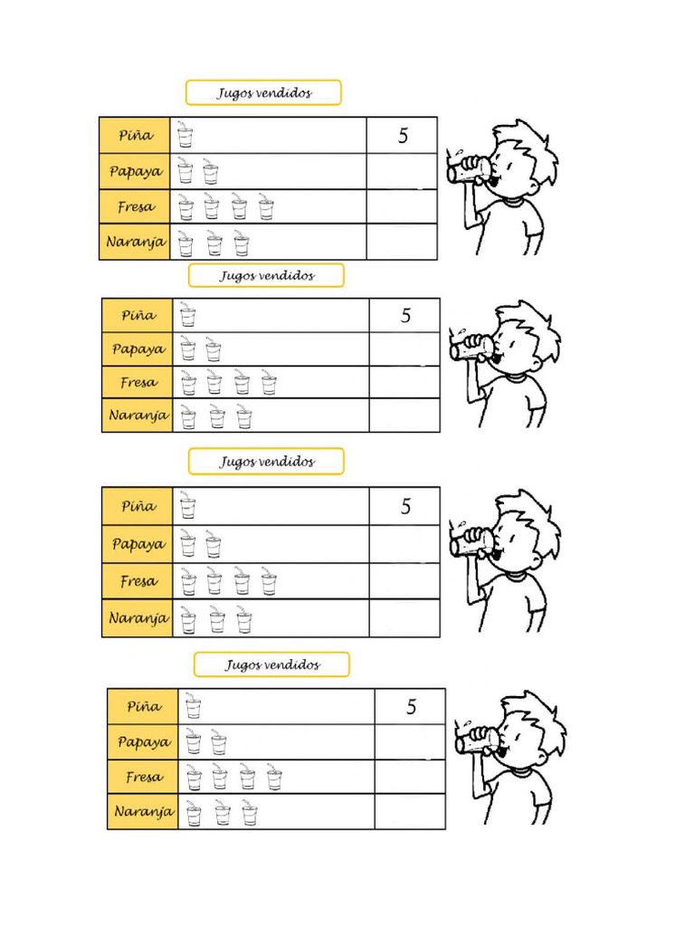 Fichas Pitograma | PDF