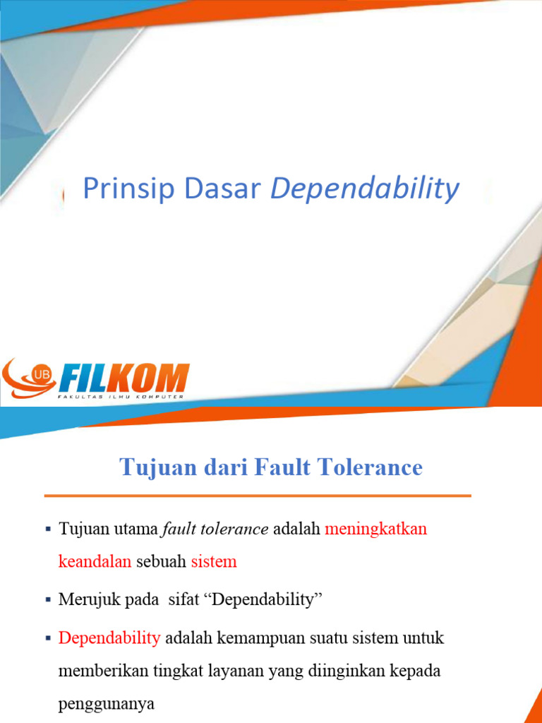 2 Dependability | PDF | Komputer