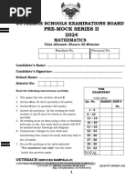P7 Mock Ple 2025 - MTC | PDF