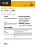Sika® SwellStop | PDF | Concrete | Adhesive