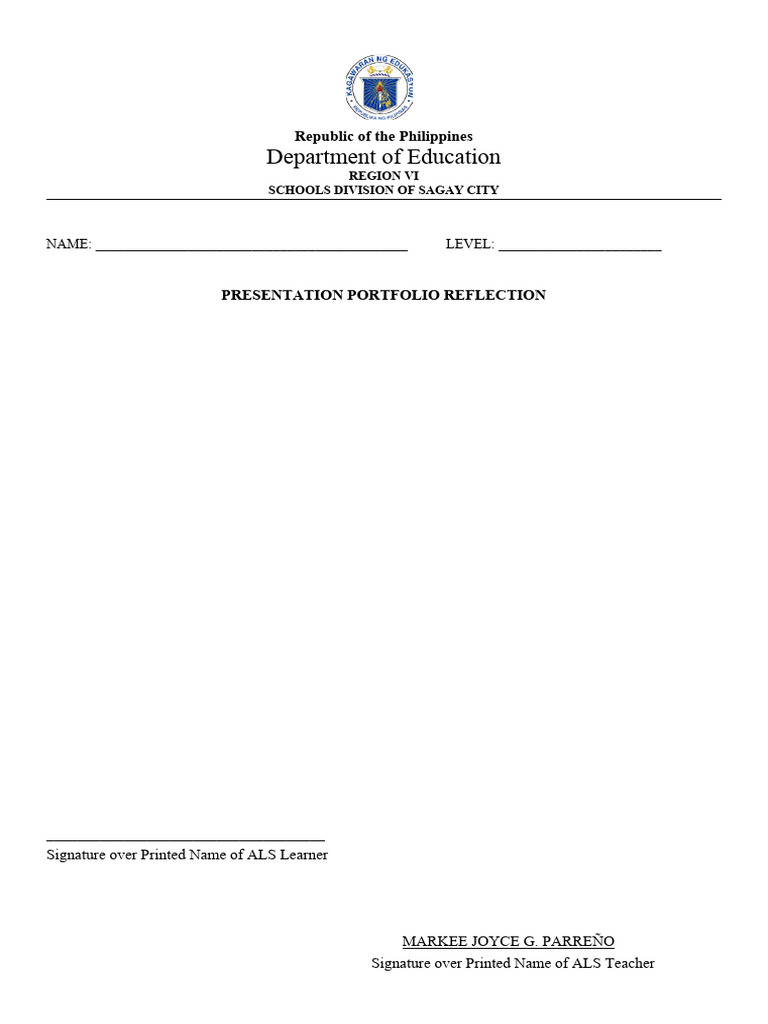 General Reflection | PDF