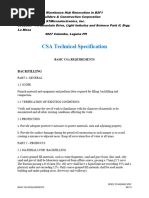 Backfill Material Specifications Guide | PDF | Specification (Technical ...
