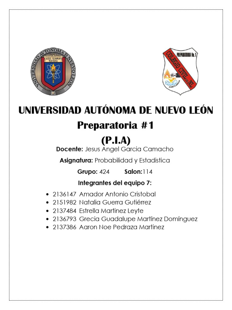 PIA Equipo7 PyE | PDF