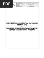 Thickness Monitoring Location Guide | PDF | Ultrasound | Calibration