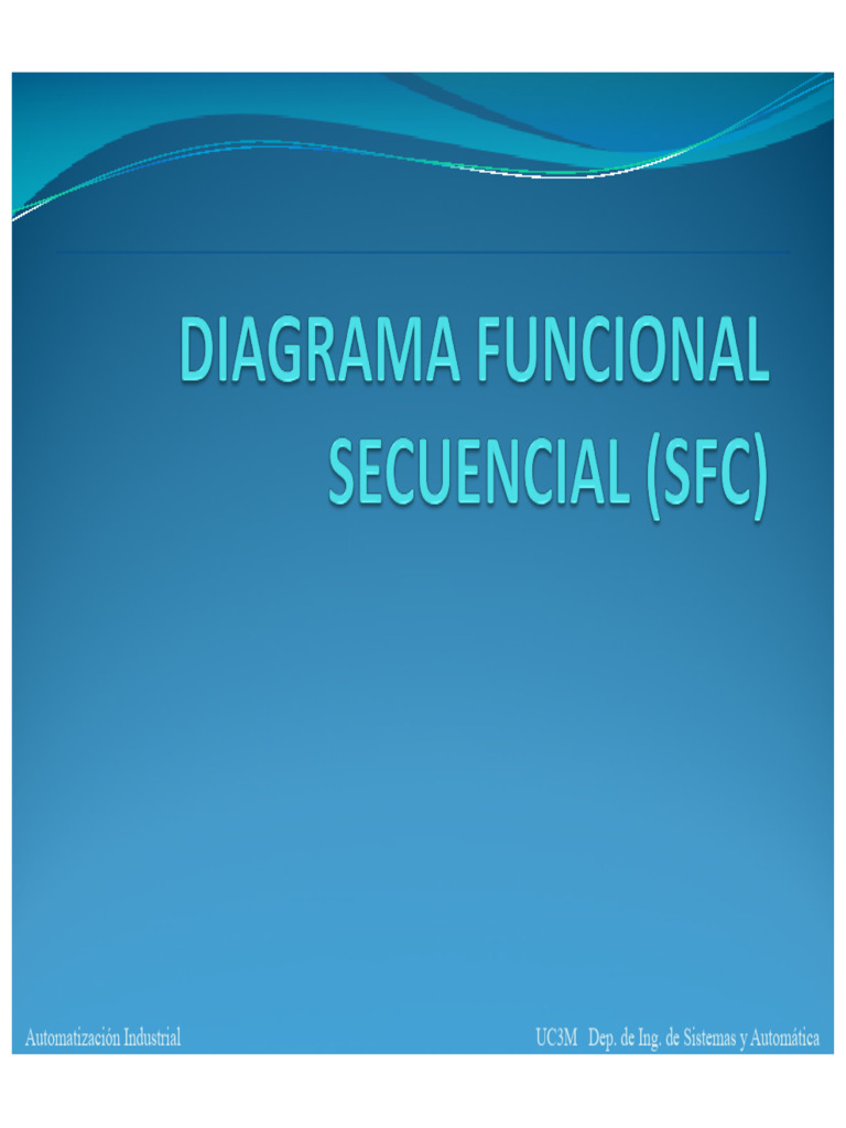 Diagrama Funcional Secuencial | PDF | Lenguaje de programación | Automatización