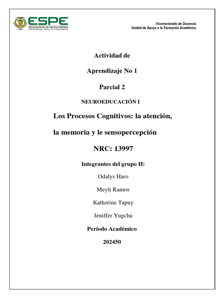 Actividad1 Revista - GrupoH-comprimido | PDF | Atención | Percepción
