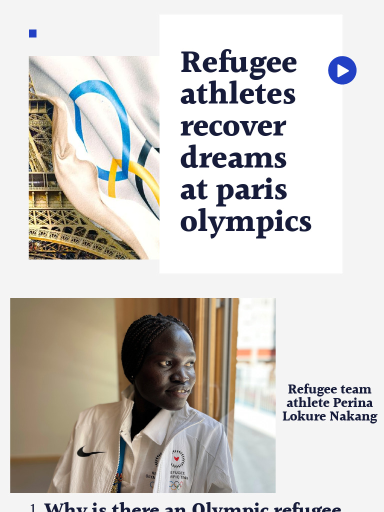 Refugee Athletes at the Paris Olympics | PDF | Refugee | Olympic Games