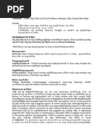 Pagsulat NG Tekstong Nagpapakita NG Mga Kalagayang Pangwika Sa Kulturang Pilipino | PDF