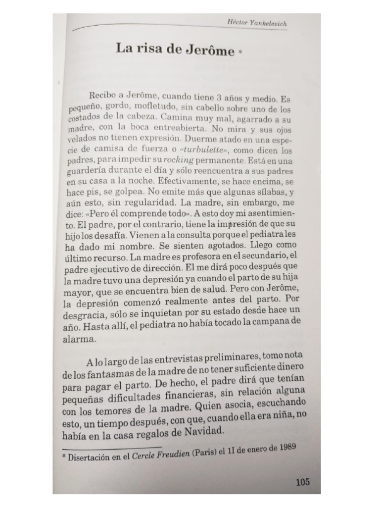 La risa de jerome | PDF