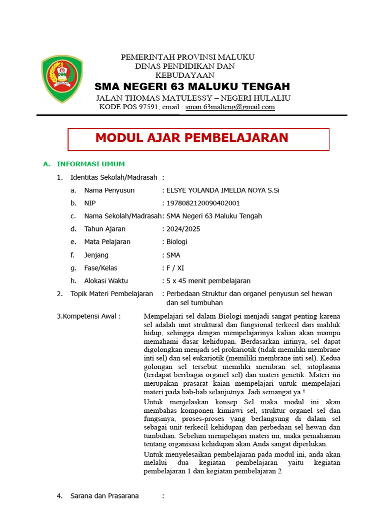 Modul Ajar SEL Kelas XI Pertemuan 2 | PDF | Karier & Perkembangan | Sains & Matematika