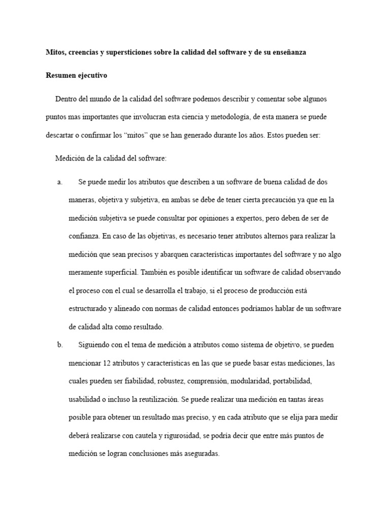 Kenneth Sánchez Valerio - Quiz 1 | PDF | Software | Medición