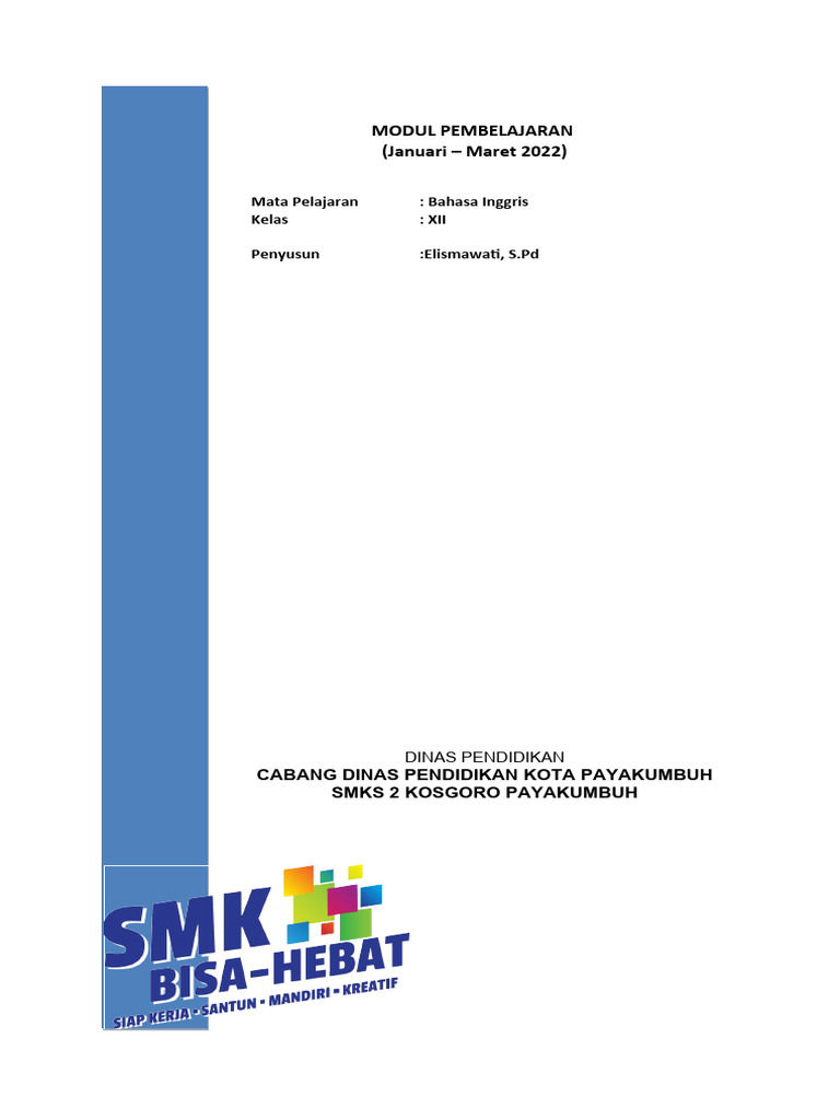 Modul Application Letter | PDF