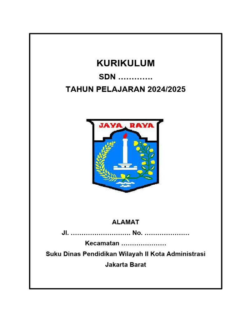 Contoh Cover Dan Lembar Pengesahan | PDF