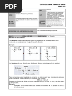 Guía de Divisiones para Cuarto Básico | PDF | División (Matemáticas ...