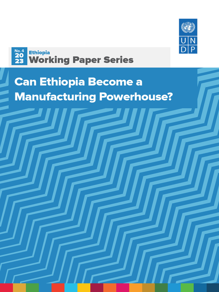 Undp Ethiopia - Working Paper Series 4 2023 Online Version Finanl | PDF ...