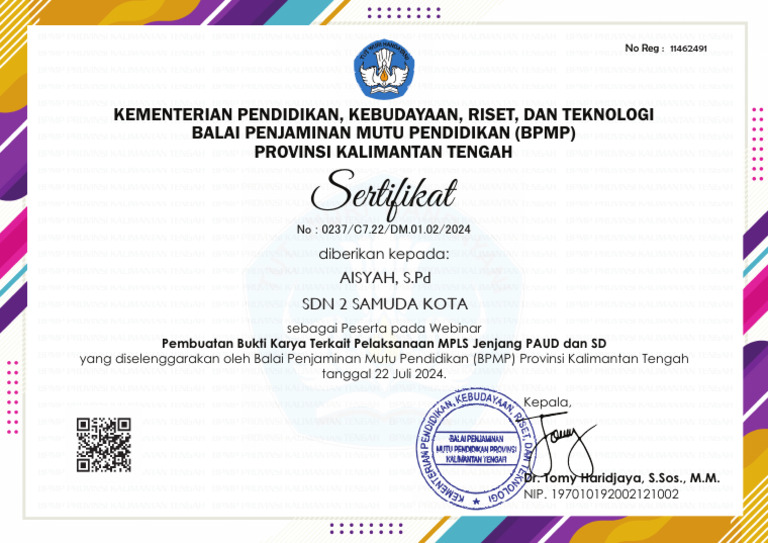 Aisyah, S.PD - SDN 2 Samuda Kota | PDF