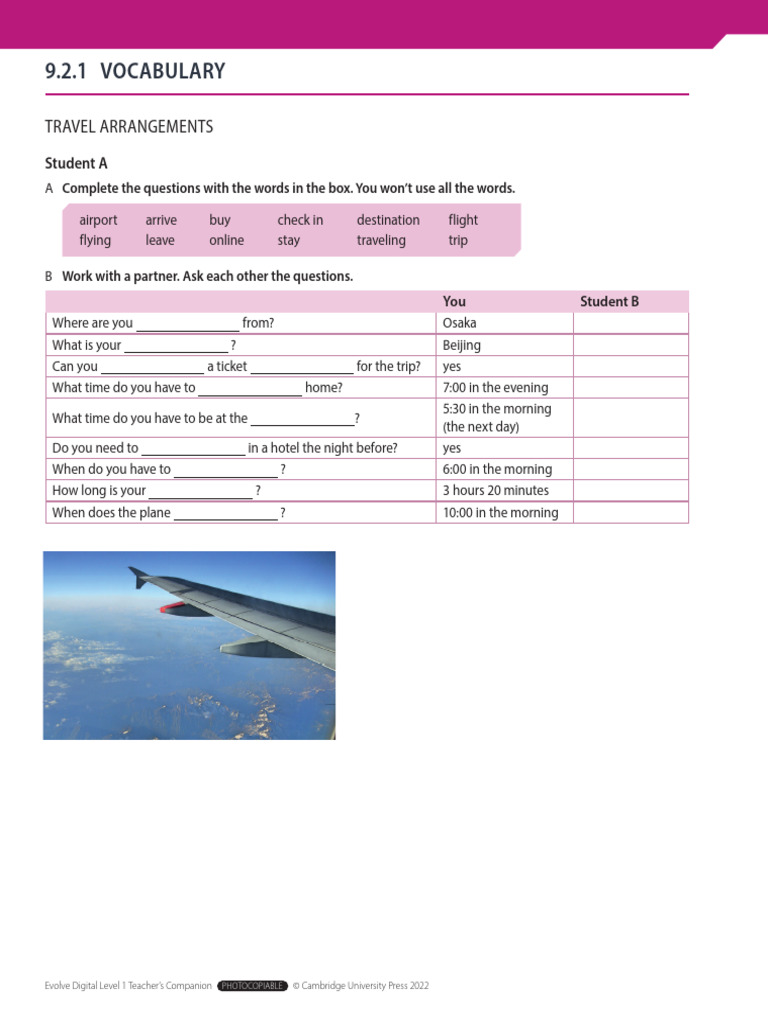 Evolve Digital Level 1 Worksheets 9.2.1 PDF | PDF | Hotel | Hospitality ...