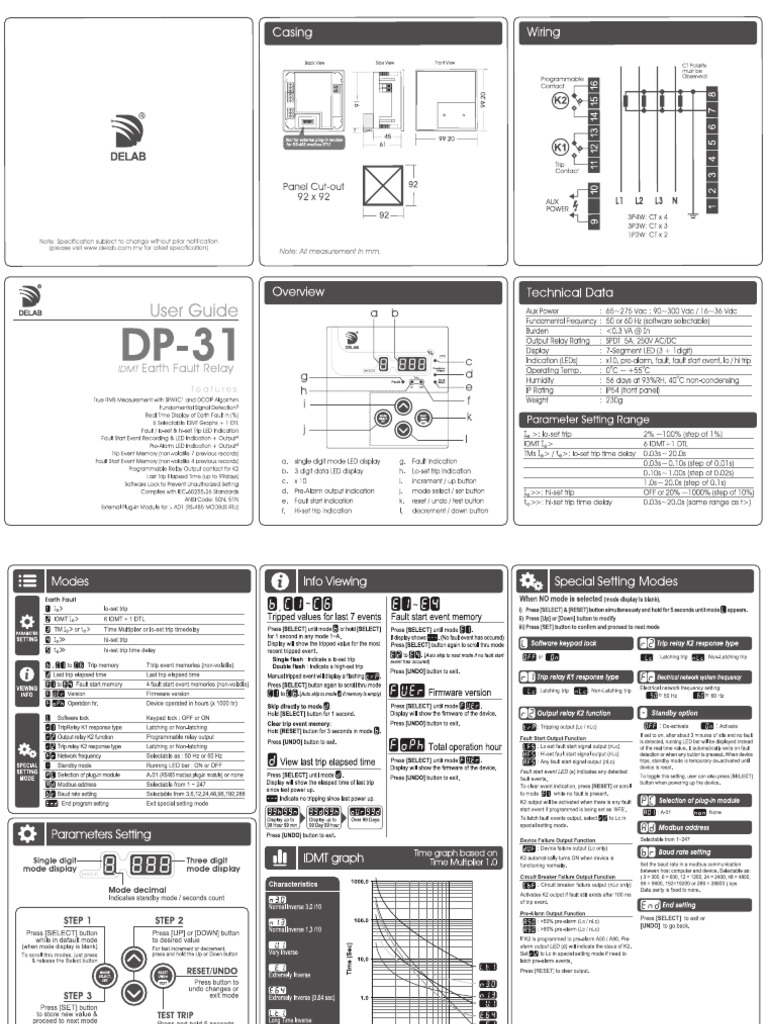 DP 31 (Manual) | PDF