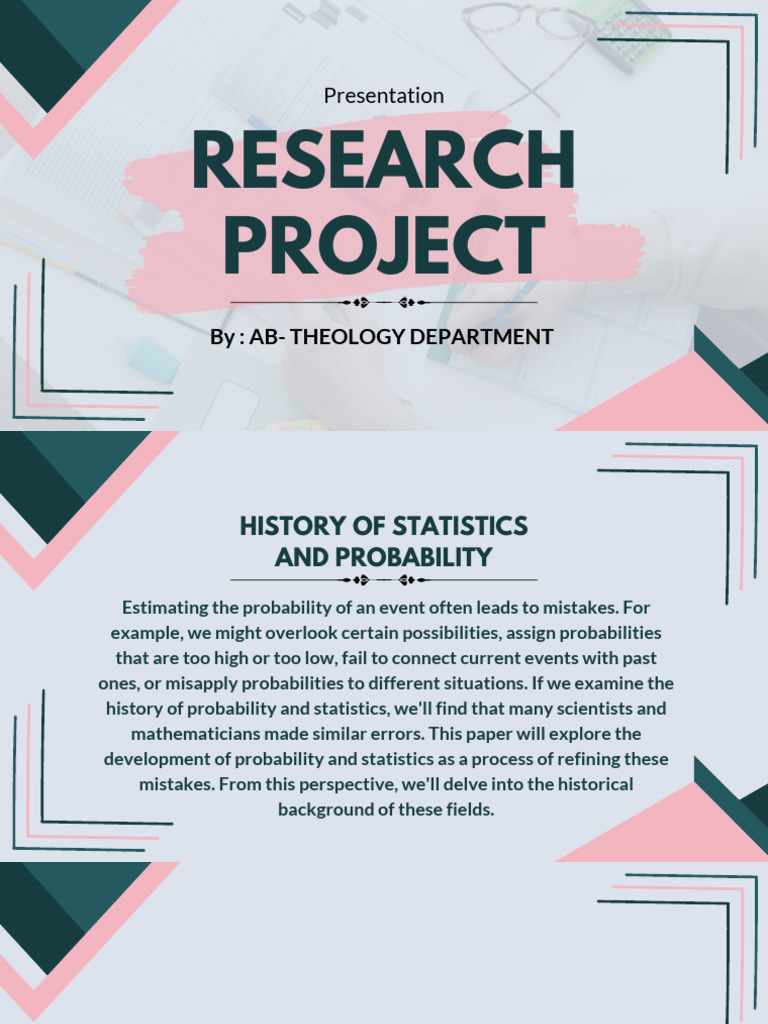 Grey and Teal Modern Simple Research Project Presentation 20240805 ...