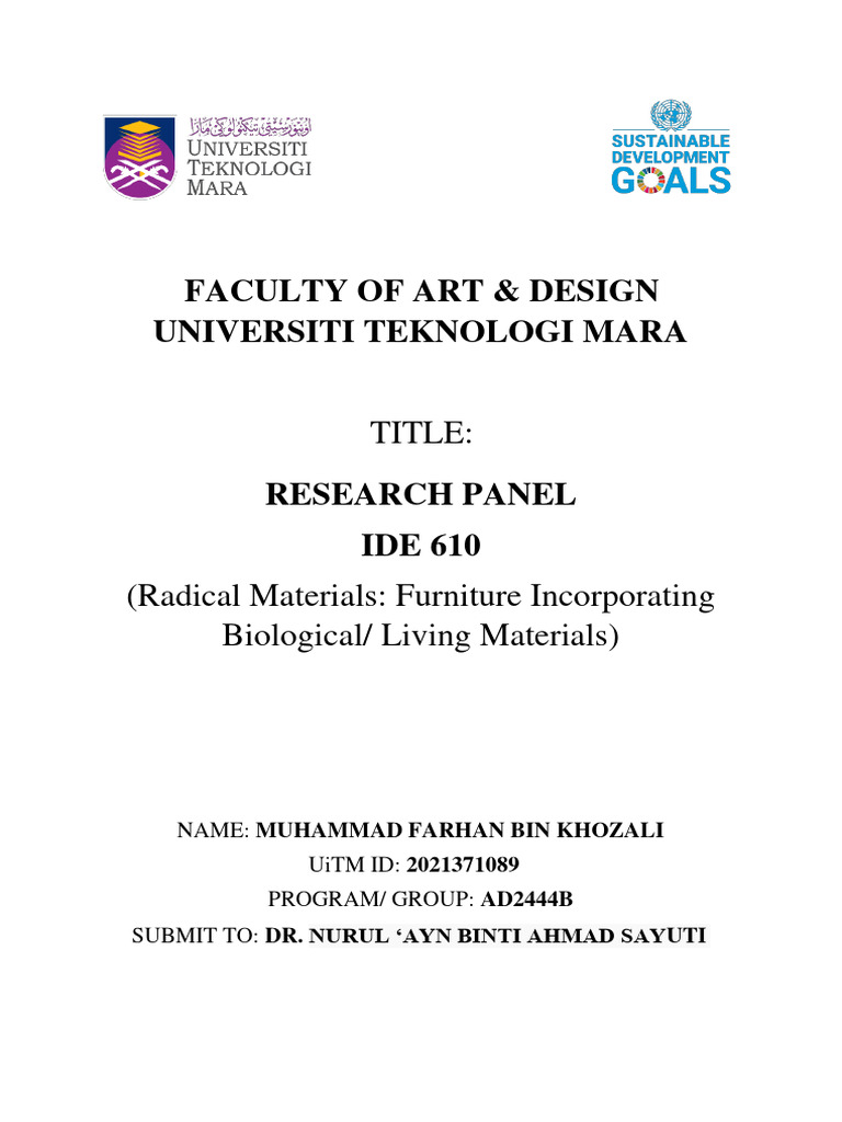 01.1 Research Panel (Word) | PDF | Qualitative Research | Science