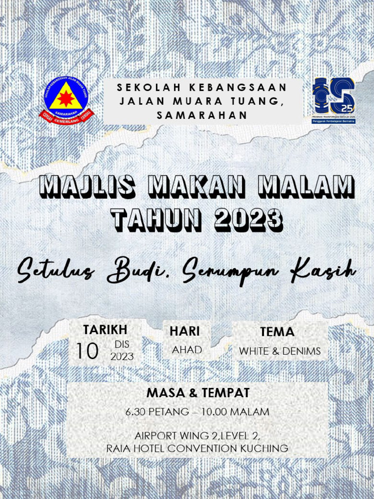 Buku Program Annual Dinner SKJMT | PDF