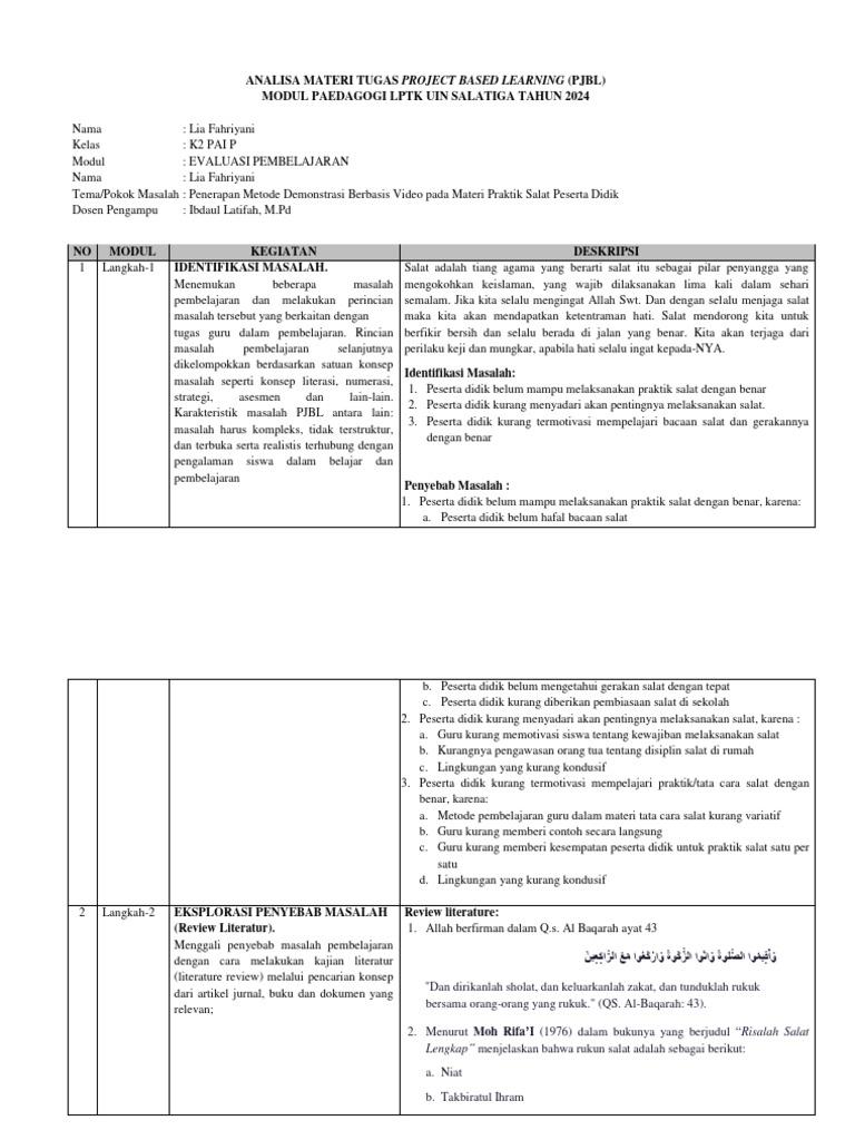 PJBL Modul 10 (Langkah Ke-4) | PDF