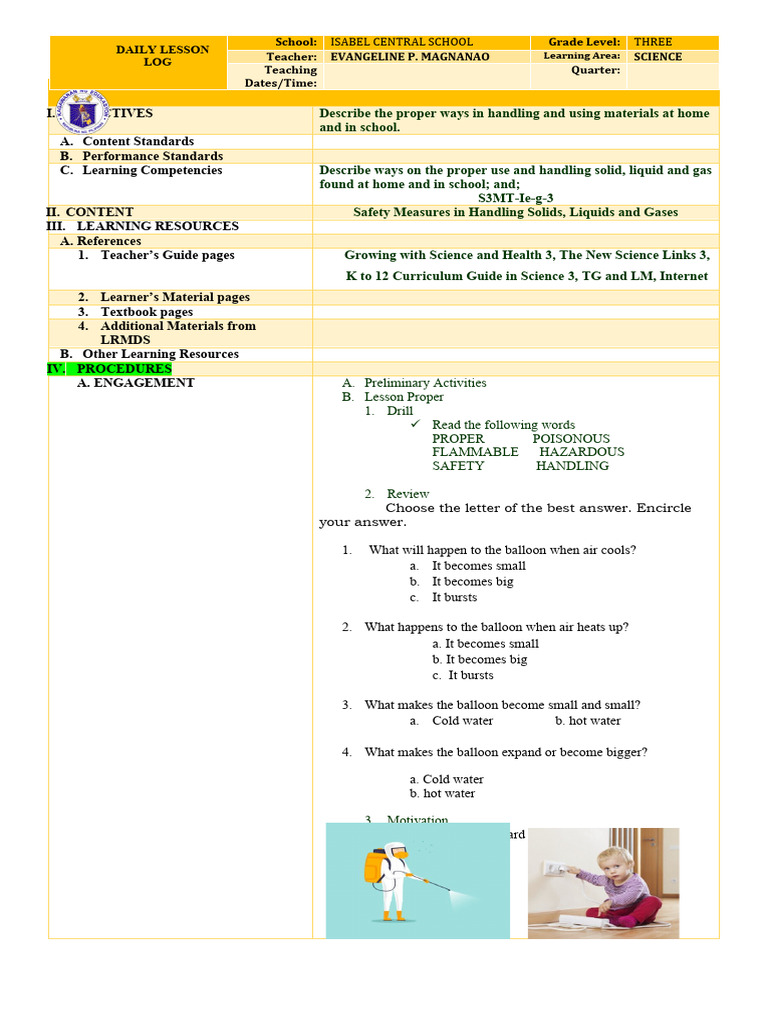 SCIENCE-3-COT | PDF | Cognition | Behavior Modification