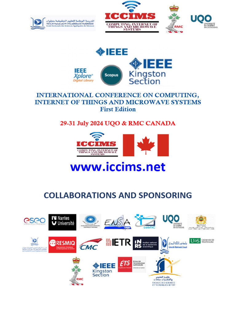 ICCIMS24 Preliminary Program V10 | PDF | Antenna (Radio) | Electrical ...