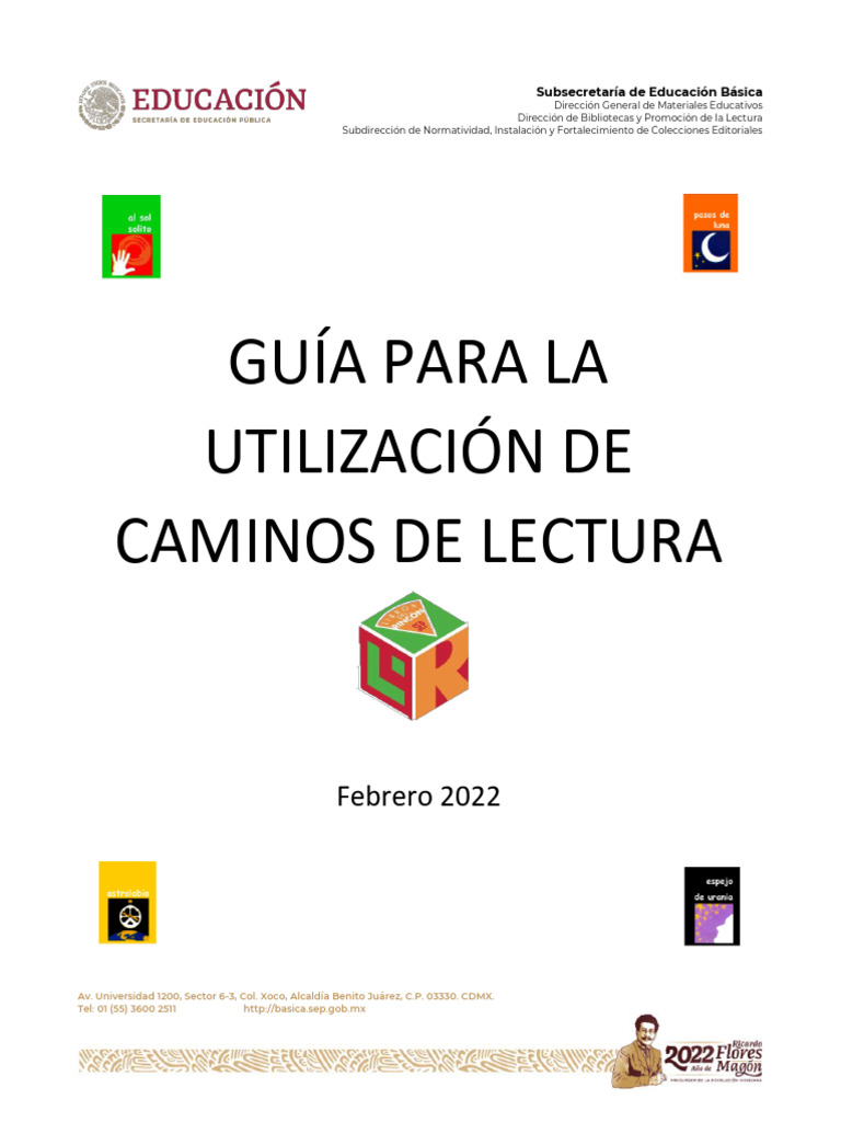 Guía de Caminos de Lectura Escolar | PDF | Educación primaria ...