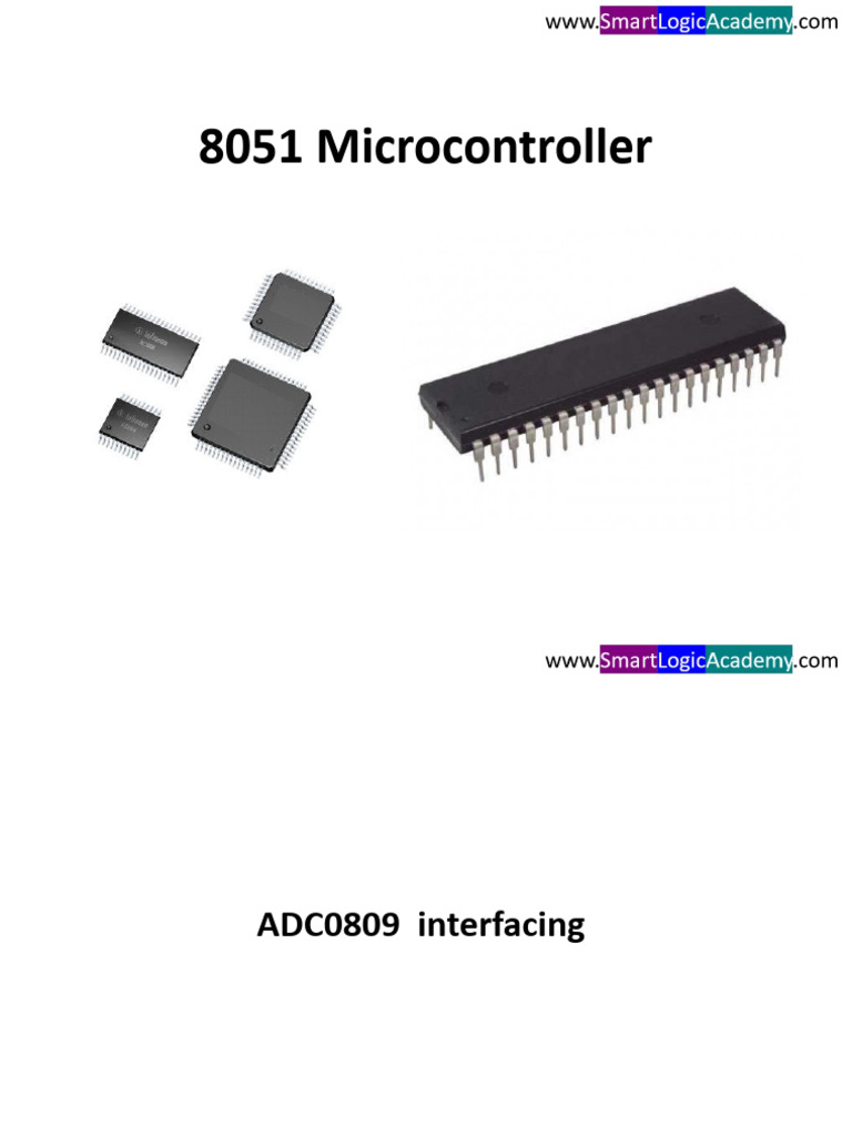 Interfacing With ADC | PDF | Analog To Digital Converter ...