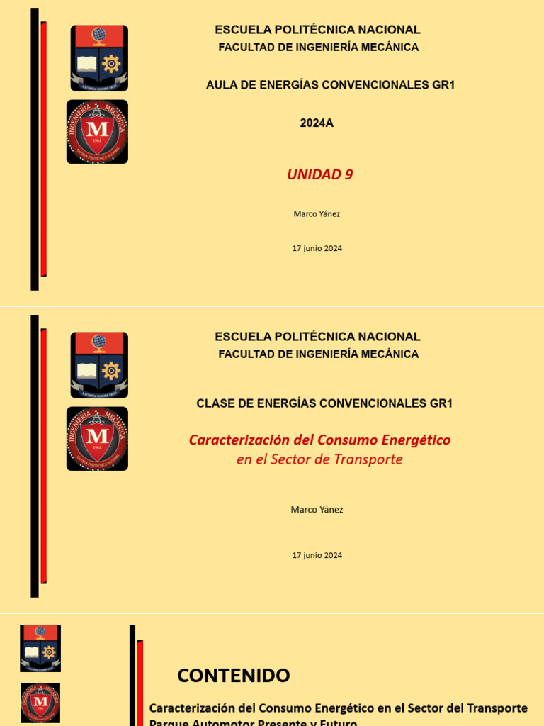 UNIDAD 9_EC GR1_17 JUNIO_2024A | PDF | Transporte | Coche