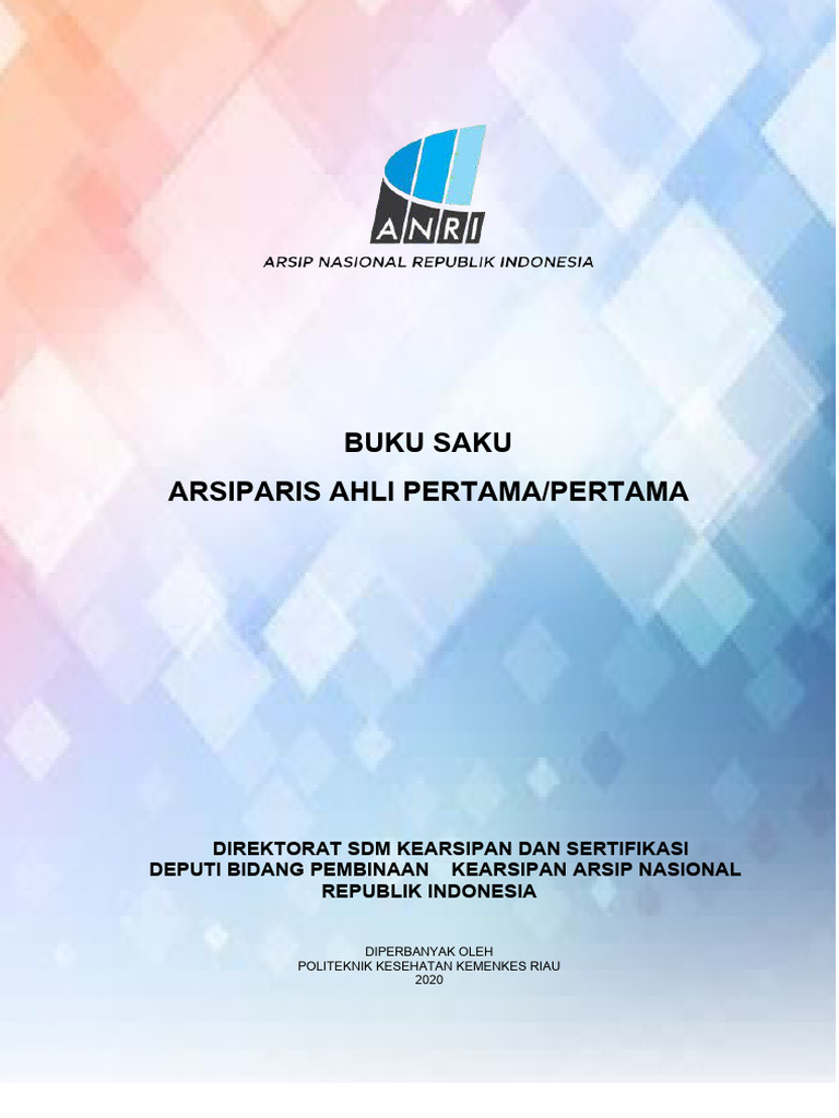 Buku Saku Arsiparis Ahli Pertama (Ok) | PDF