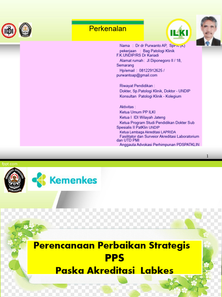 11zon - PPS Akreditasi Laboratorium DR Pur AP 11 Juni 2024 | PDF | Kesehatan Holistik