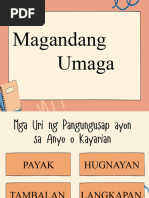 Pangangalang Tahas, Basal, Lansakan | PDF