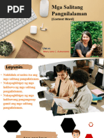 Banghay NG Panlaping Kabilaan at Laguhan | PDF