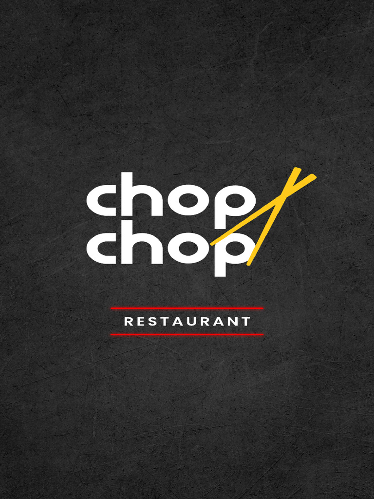 Menu Chopchop | PDF