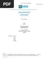 Type-Certificate Data Sheet: No. EASA - IM.A.120 | PDF | Iso 9000 | Jet ...