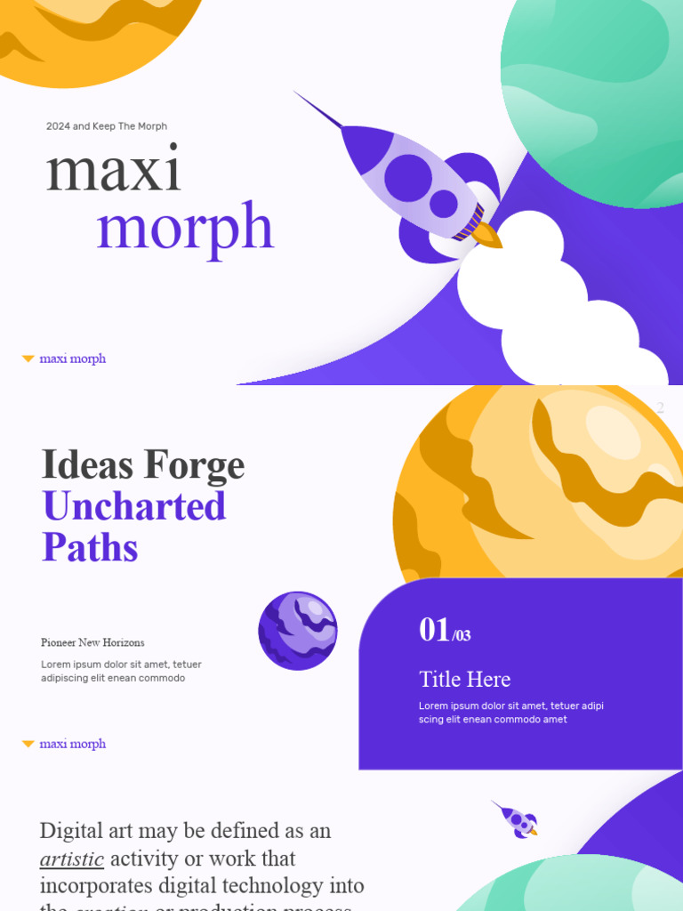 Maxi Morph - 5. Vector Animation | PDF